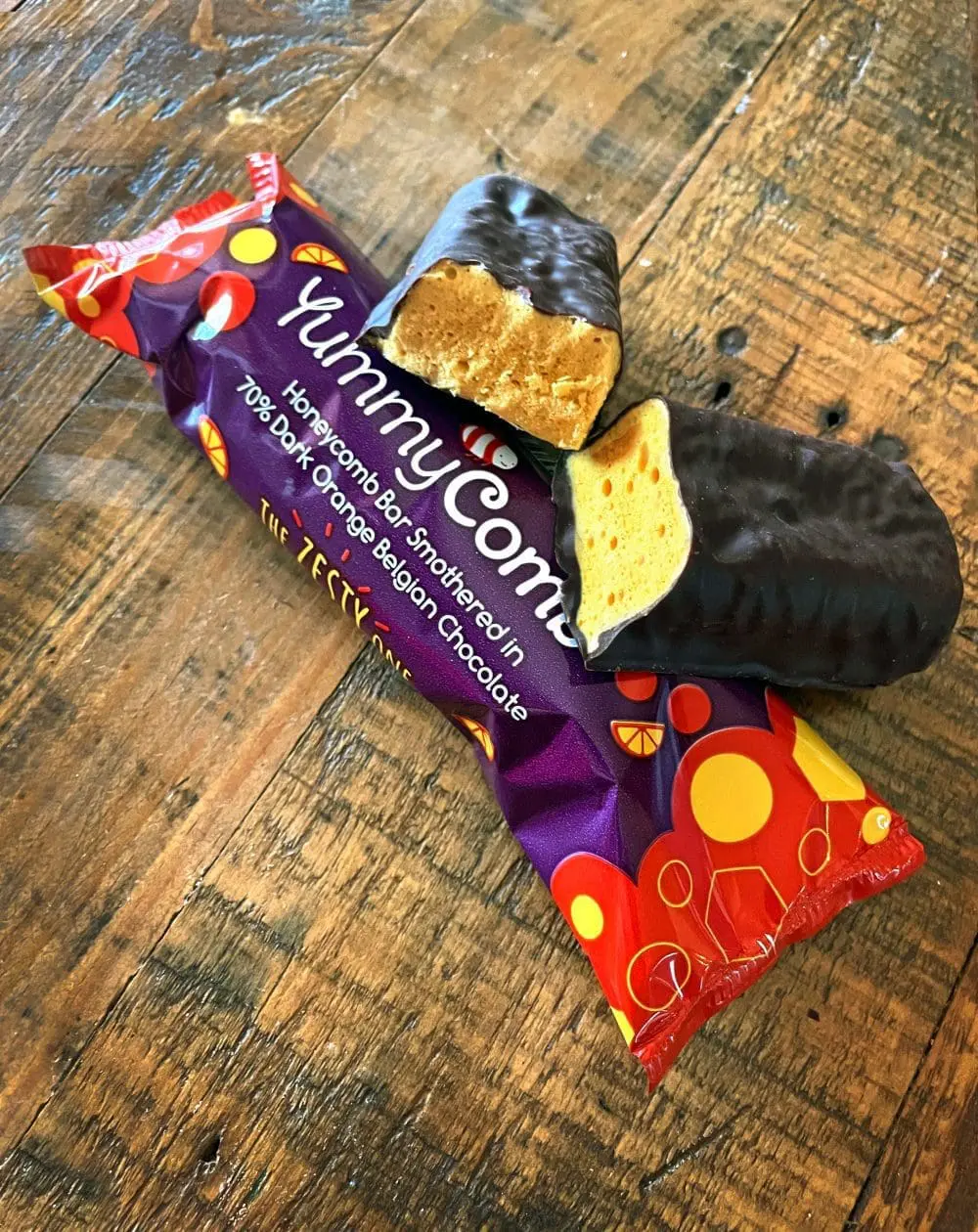 6 x Mixed Belgian Chocolate Honeycomb Bars | YummyComb